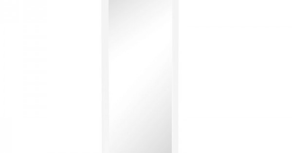 Door mirror PWD-0111 pakoworld polyresn-white 34x1.7x94cm