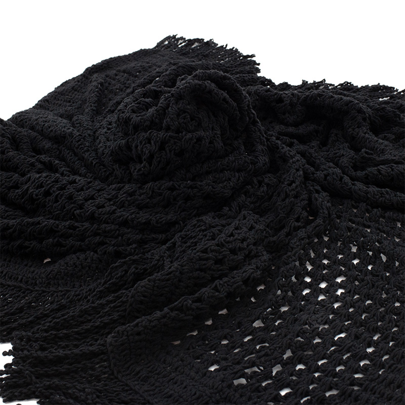 Day bed Roof macrame pakoworld black 3.8x3m