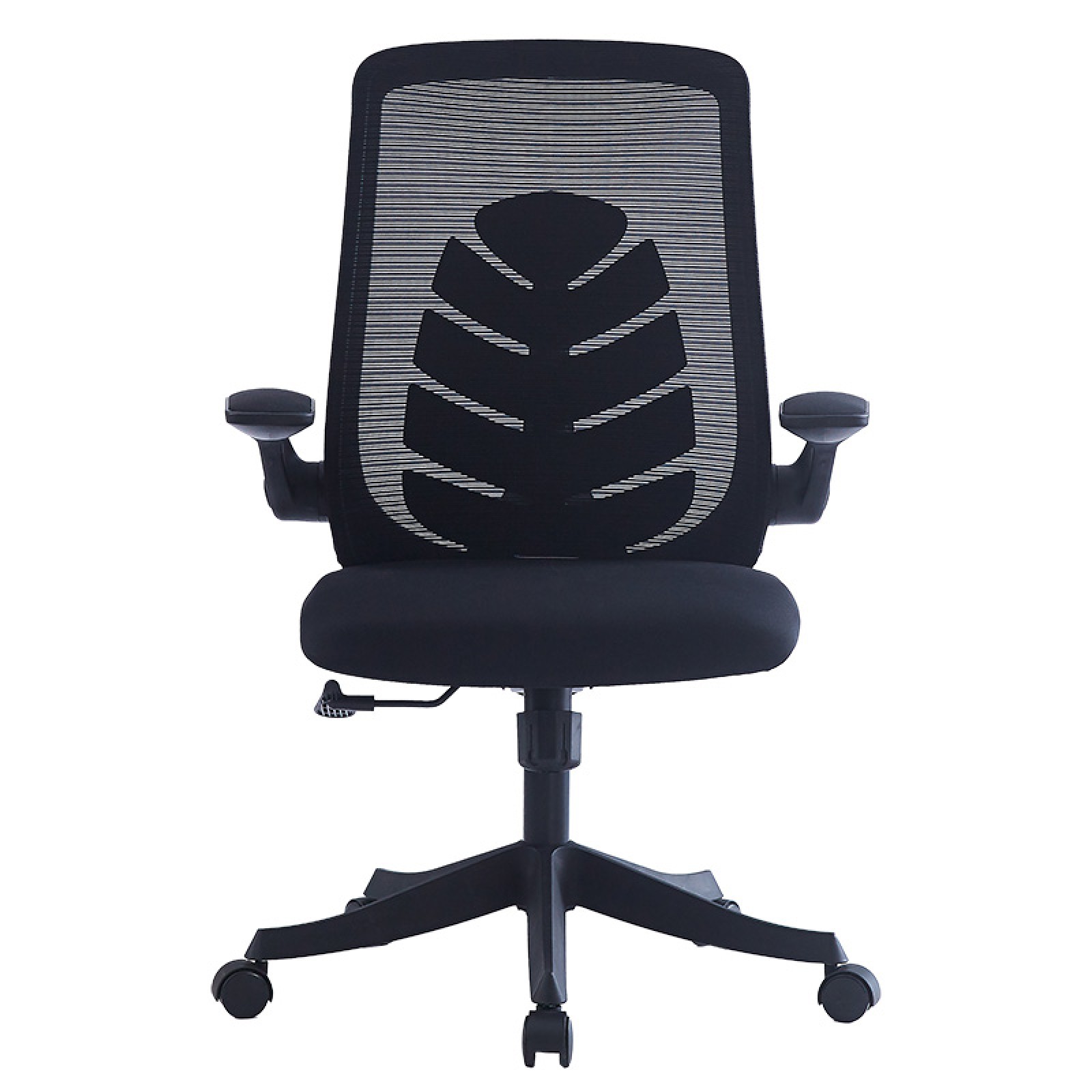 Office chair Enrich pakoworld with fabric mesh in black colour