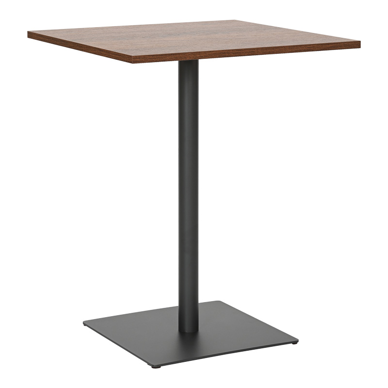 Table Nerobian mdf in walnut color 60x60x75cm - ΕΒΕΝΟΣ ΕΠΙΠΛΑ ΚΕΡΚΥΡΑ